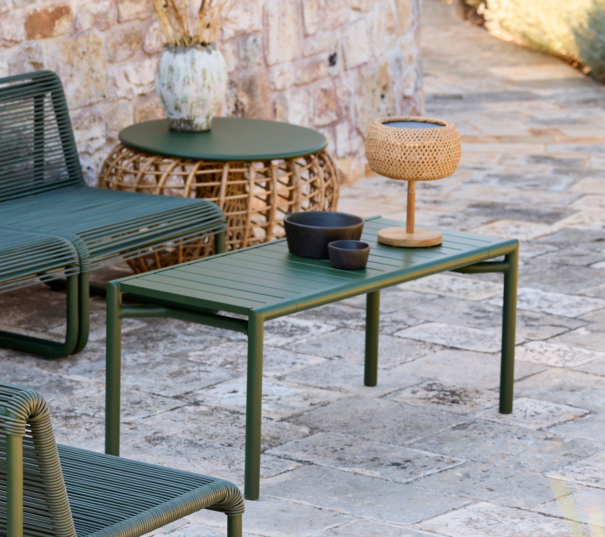 Cane-line Bliss coffee table/bench - Exclusive Danish design furniture ...