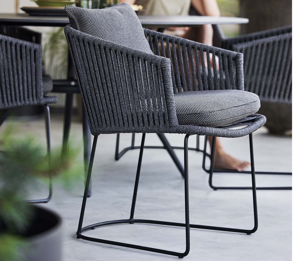 Cane-line Moments chair - Scandinavian outdoor furniture – Cane-line.co.uk